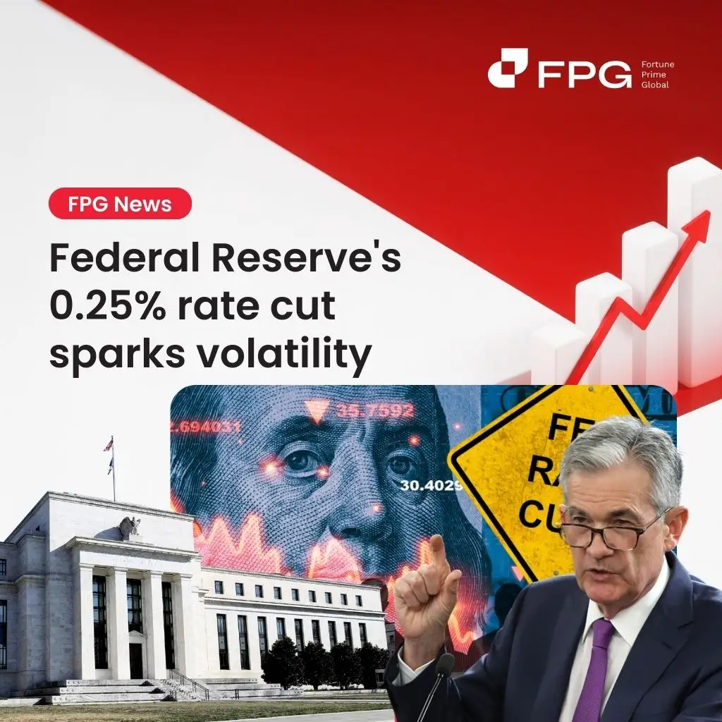 Federal Reserve's 0.25% rate cut sparks volatility - FPG Fortune Prime ...