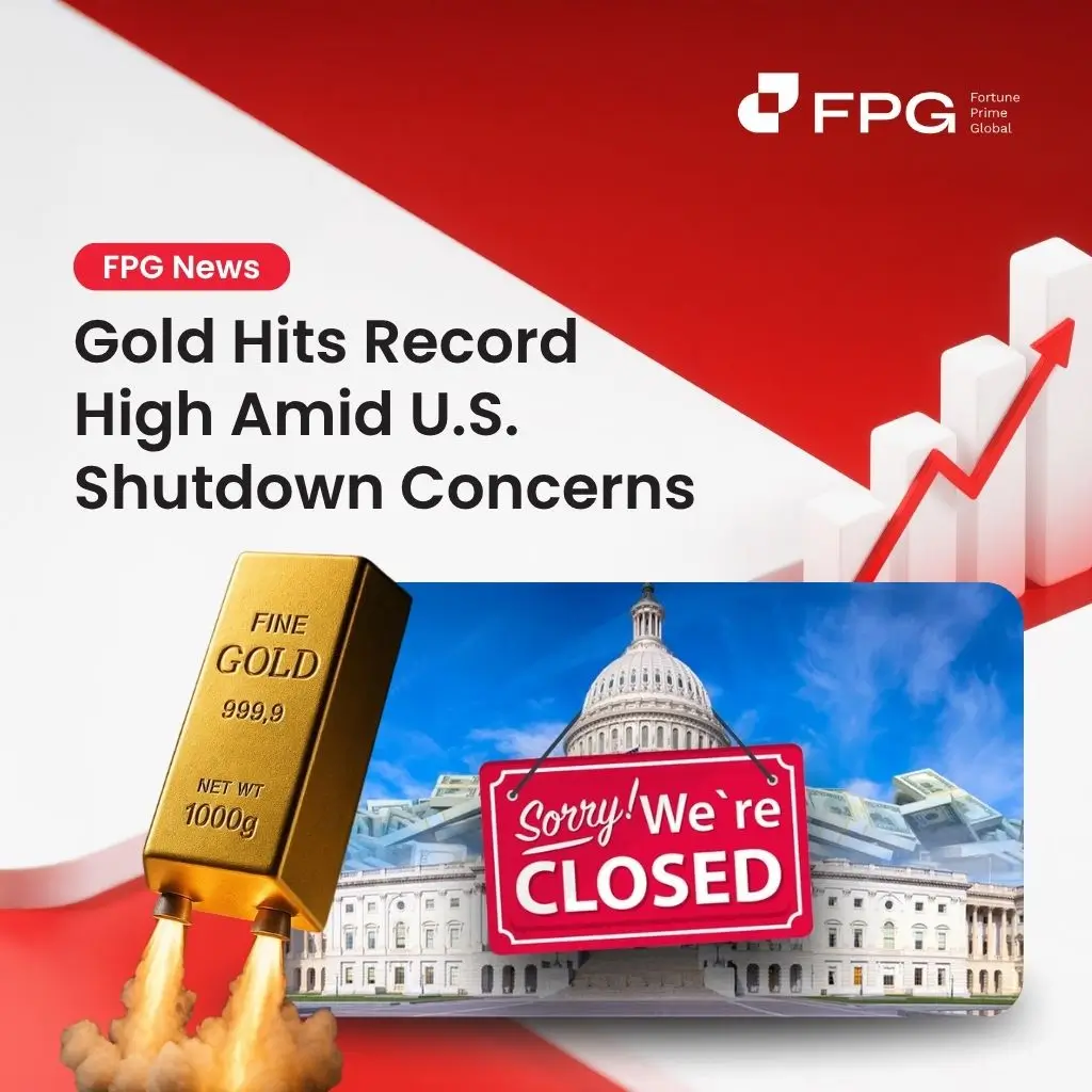 Gold Hits Record High Amid U.S. Shutdown Concerns - FPG Fortune Prime ...